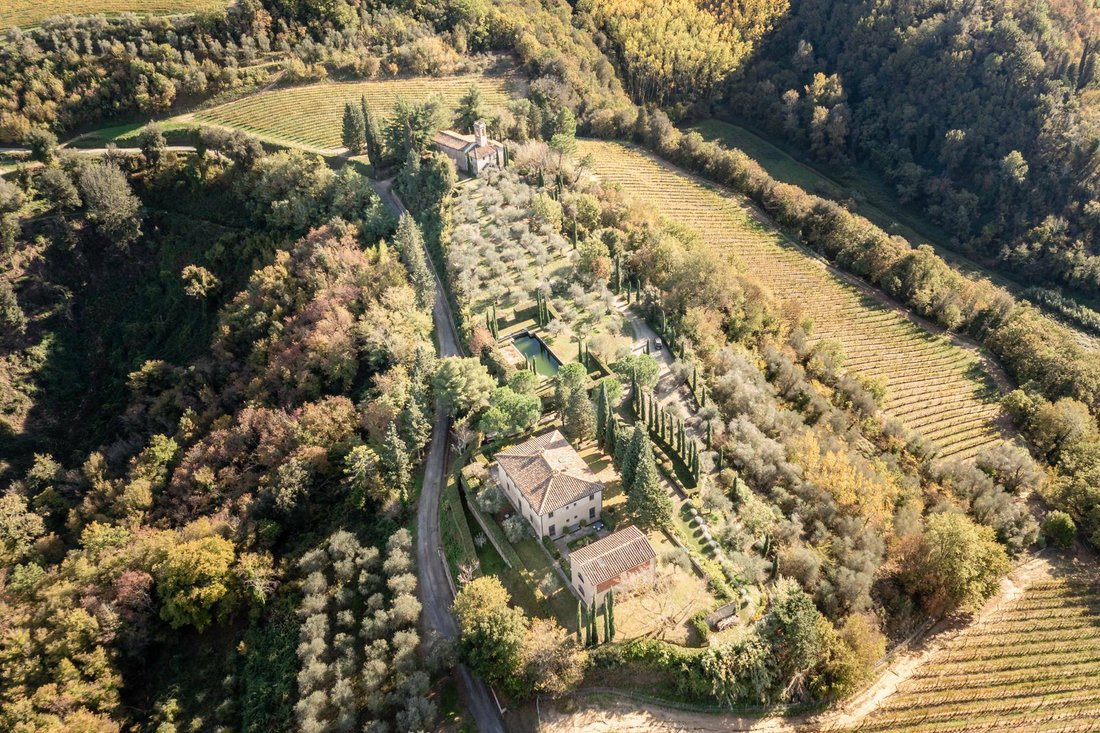Wonderful Historic Villa With Rectory In Palaia In Palaia, Tuscany ...