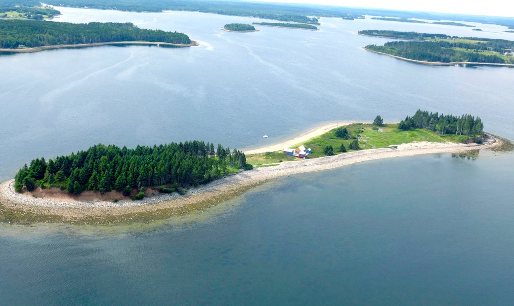 Spectacle Island, Avec Vue Imprenable Dans Lunenburg, Nouvelle écosse ...