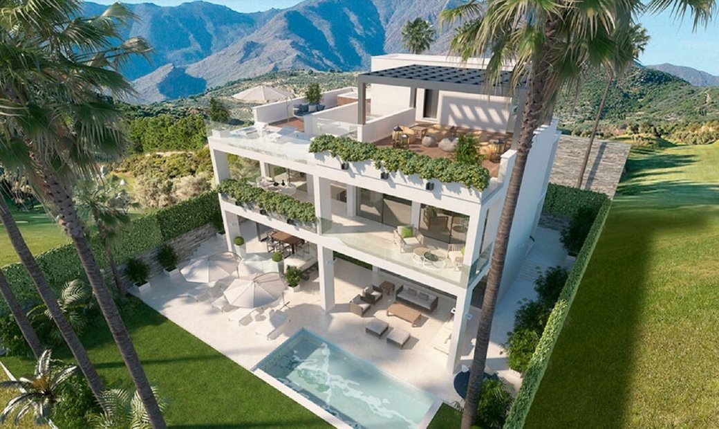 Estepona House Detached Villa In Estepona, Andalusia, Spain For Sale ...