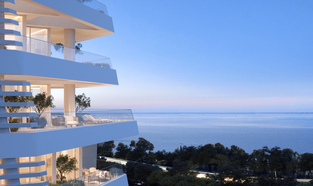 One Bedroom Modern Apartment In A Seaside Tower In Limassol, Limassol ...