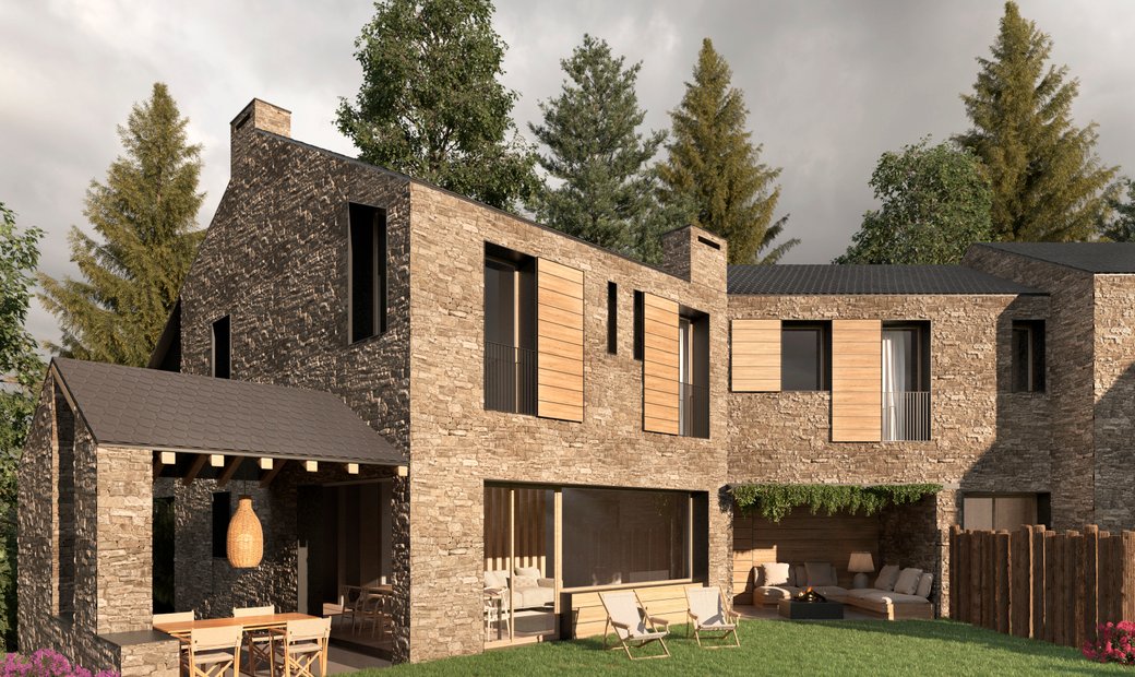 Unique Mountain Villa Of Architect Damián Ribas In In Bolvir, Catalonia ...