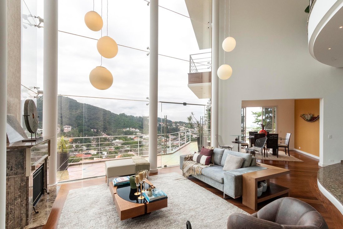 House With A Privileged View In Santana De Parnaíba, State Of São Paulo ...