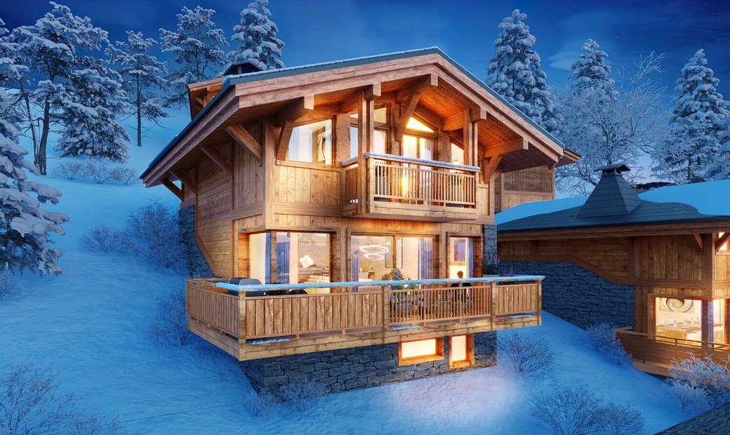 New Semi Detached Chalet With In Les Gets, Auvergne Rhône Alpes, France ...