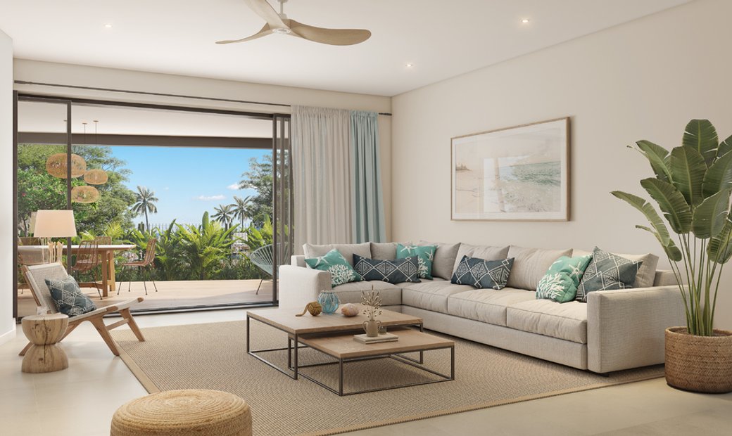 3 Bed Apartment With Partial In Grand Baie, Pamplemousses District ...
