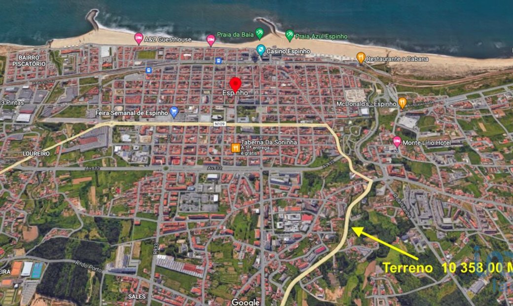 Espinho Land In Espinho, Aveiro District, Portugal For Sale (12486229)