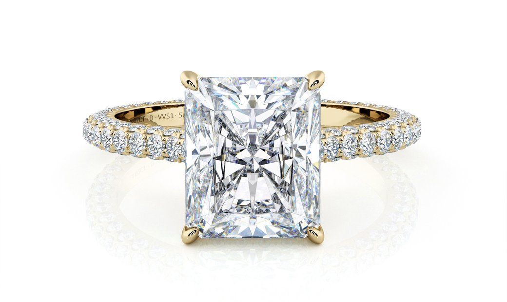 3.02 Ct Radiant Cut Diamond Engagement In Dubai, Dubai, United Arab ...