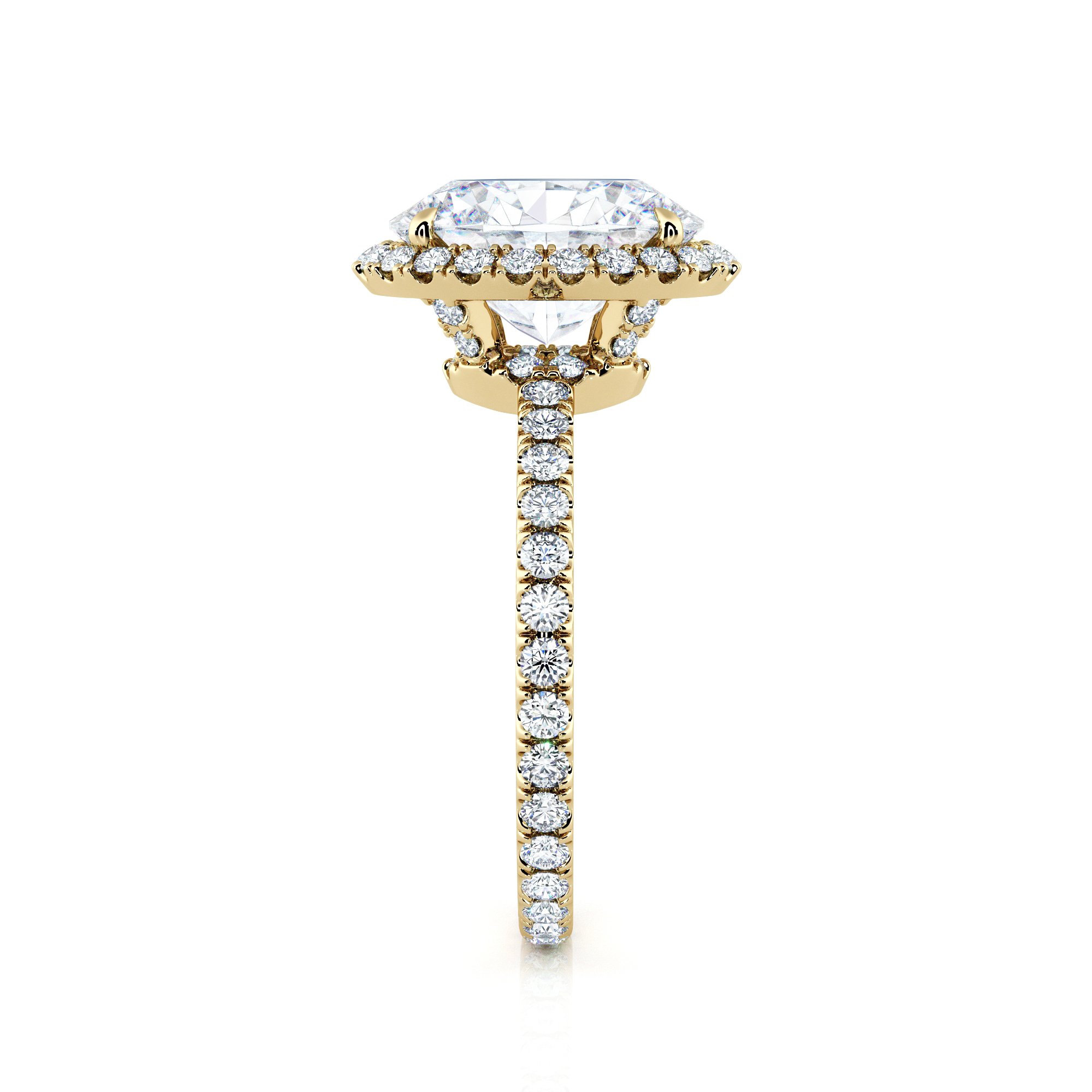 3.00 Ct Oval Cut Diamond Engagement Ring In Dubai, Dubai, United Arab ...