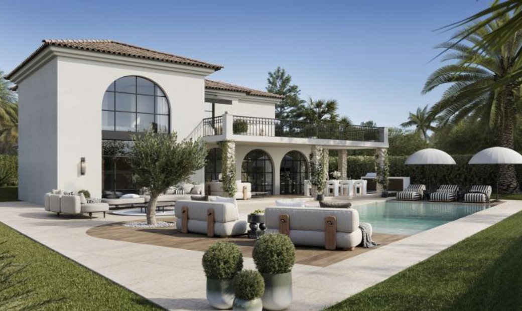 Modern Villa Situated On Frontline Gold In Marbella, Andalusia, Spain ...