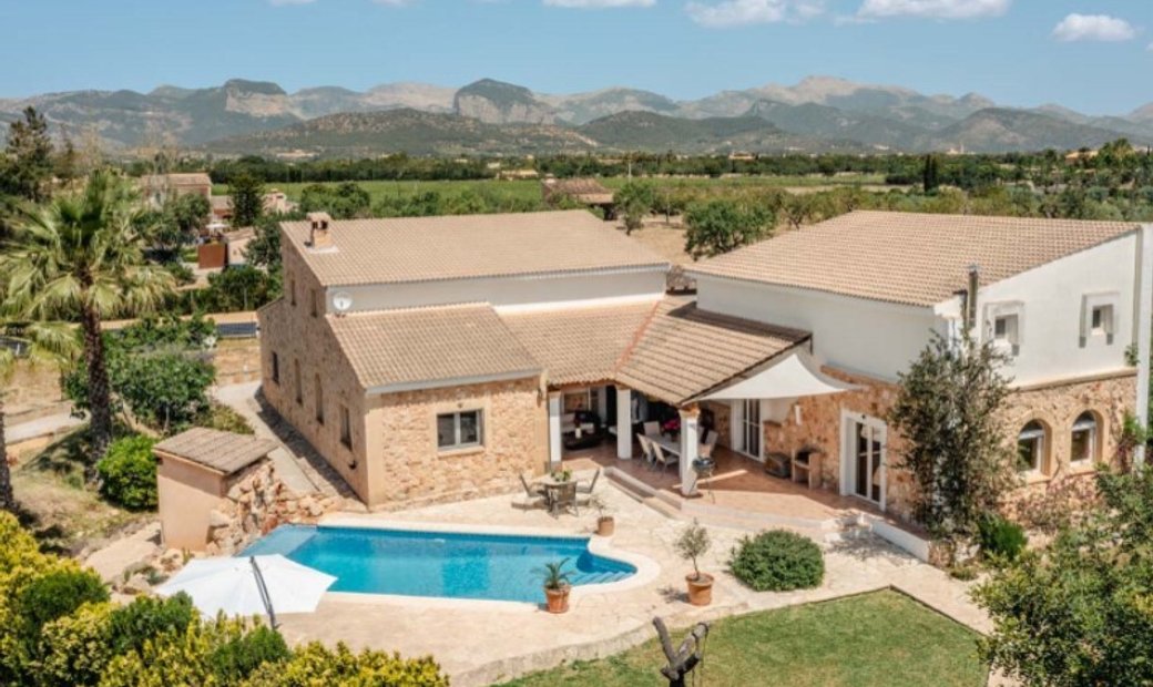 Mediterranean Country House With In Binissalem, Balearic Islands, Spain ...