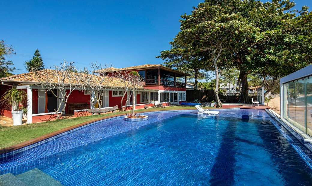 Buz005 Beautiful Mansion In Front Of The Sea In In Armação Dos Búzios ...