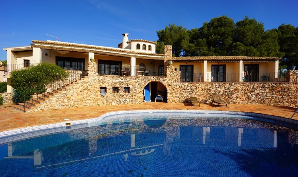 Calpe Detached House In Calp, Valencian Community, Spain For Sale ...