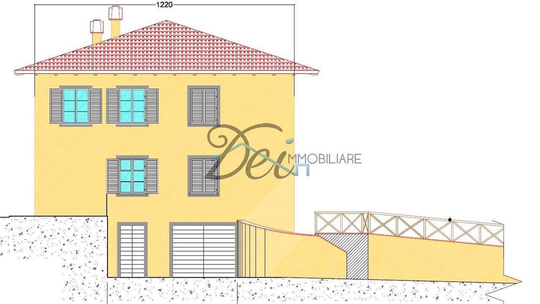 Villa Singola Allo Stato Grezzo San Giusto In Tuscany, Italy For Sale ...