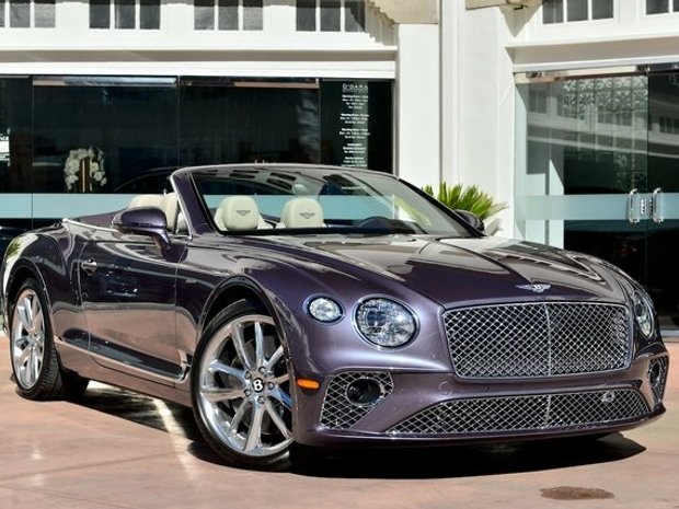 Purple Bentley GTC for sale | JamesEdition