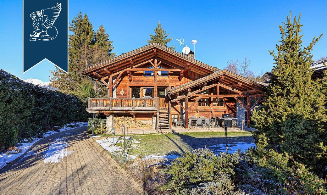 Luxury Chalet For Sale In The Exclusive Mègeve In Aosta, Italy For Sale ...