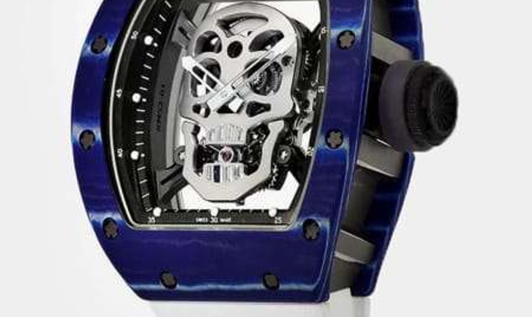 Richard Mille Rm 52 01 "Skull" In Blue In Dubai, Dubai, United Arab ...