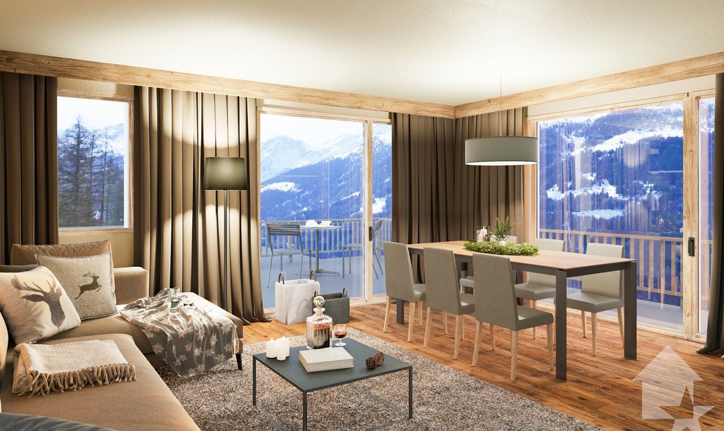 Unique In St Luc : Splendid New Flat With All In Saint Luc, Valais ...