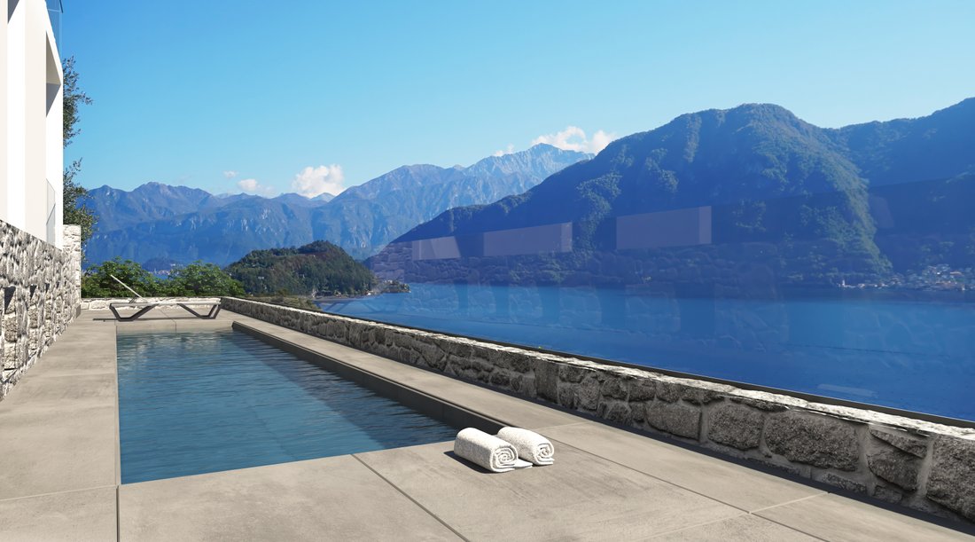 Modern Villa With Breathtaking Lake View In Lombardy, Italy For Sale ...