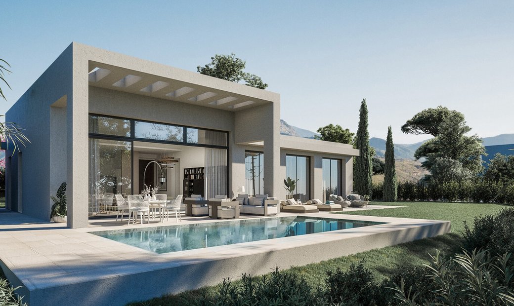 An Off Plan 3 Bedroom Contemporary Family Villa In Marbella, Andalusia ...