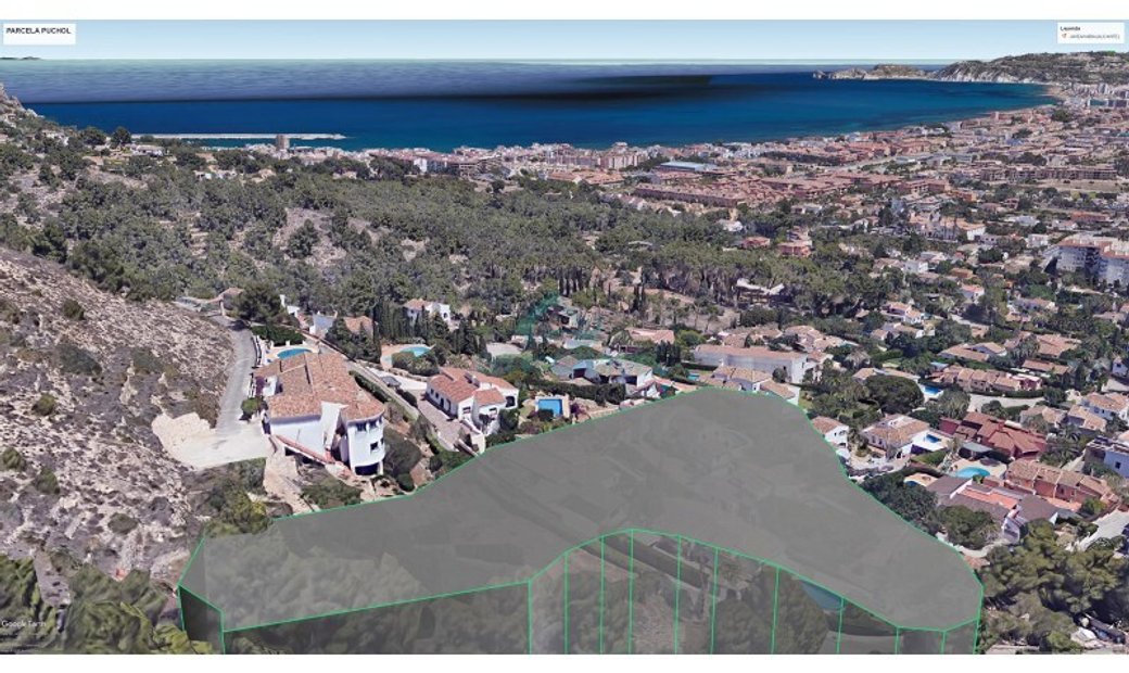 Plot With Sea Views In The Port Monte In Xàbia, Valencian Community ...