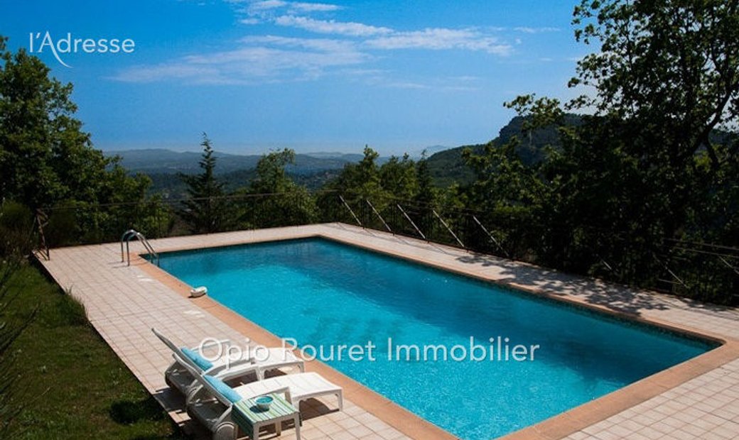 Vente Villa 7 Pièce Dans Le Bar Sur Loup, Provence Alpes Côte D'azur ...