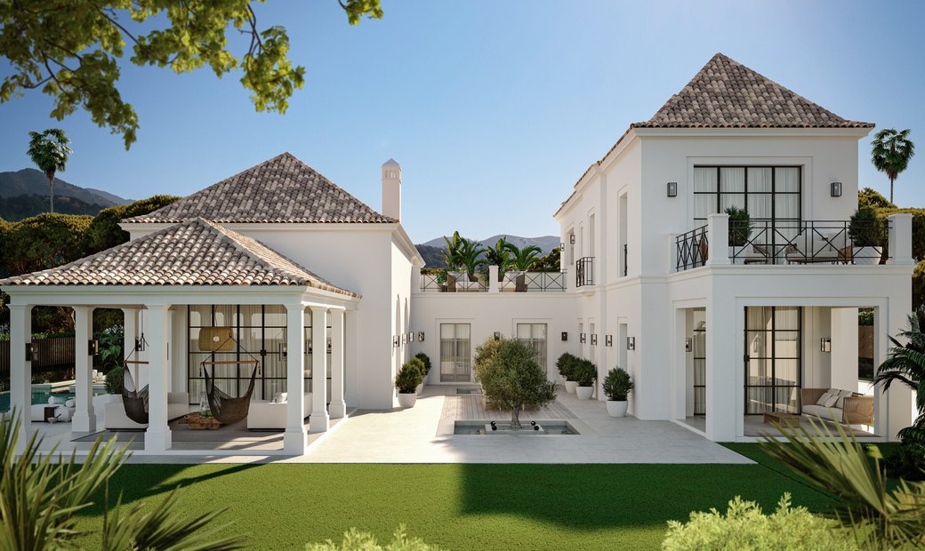 An Extraordinary Classical Estate Situated In In Puerto Banus, Marbella ...