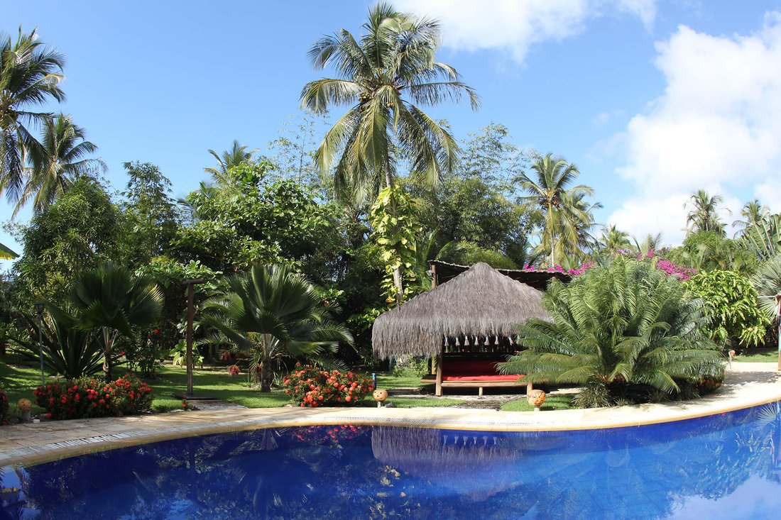 Tropical Brazilian Beach Front Resort In Santo André, State Of Bahia ...