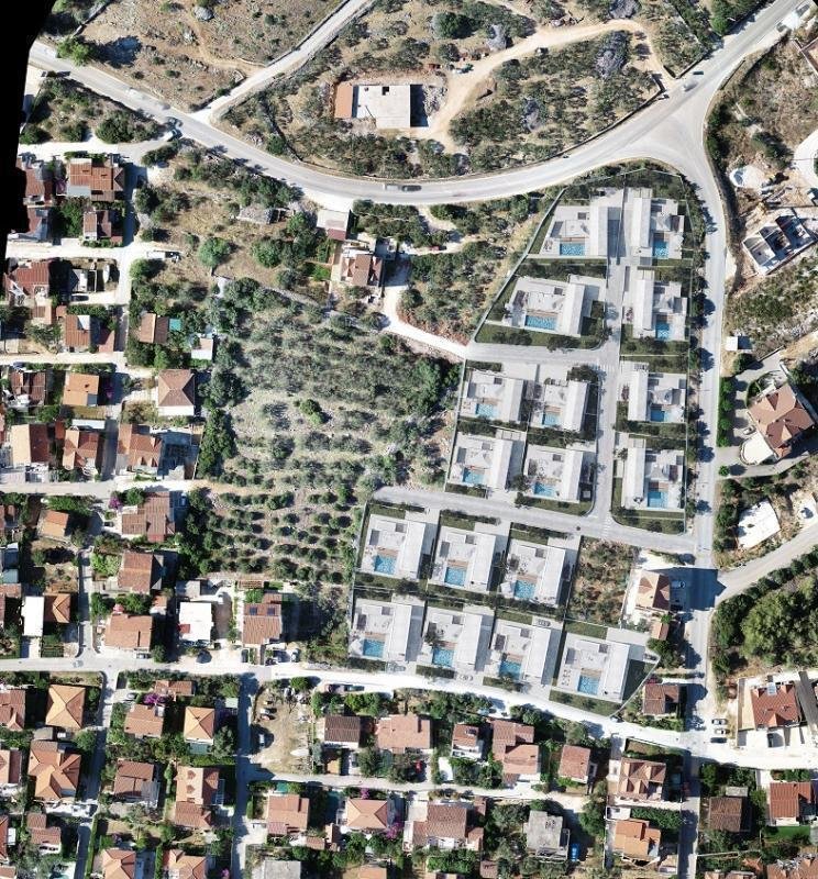 Complex Of New Modern Villas On Brac In Supetar, Split Dalmatia County ...