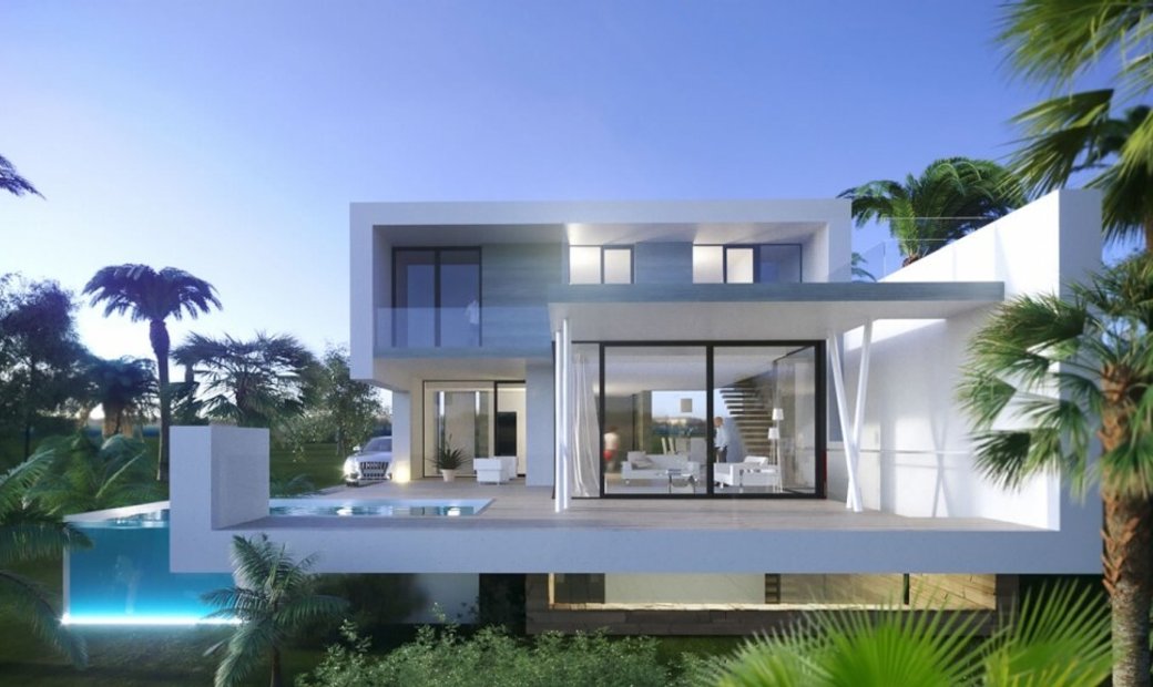 Modern Villas In Estepona, Andalusia, Spain For Sale (12703717)
