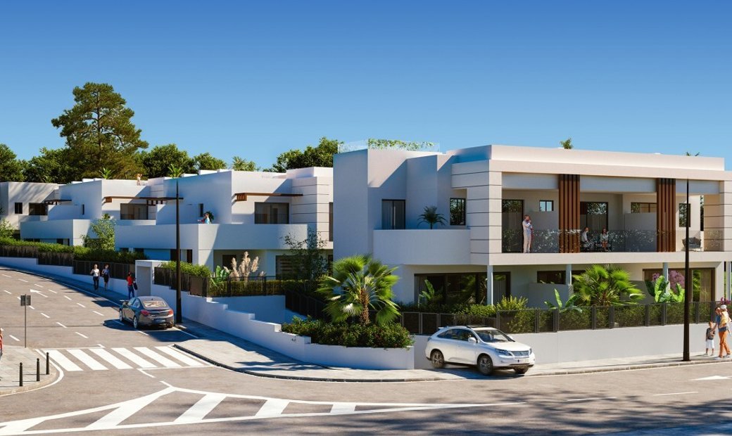 Terraced And Semi Detached Single Family Houses In Cancelada, Andalusia ...