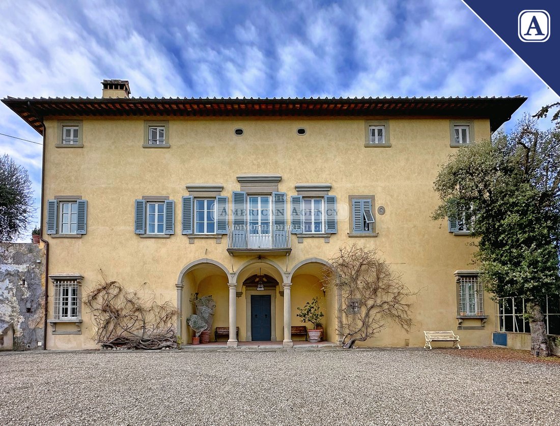 Prestigious Historical House With Elegant Italian Garden And In Tuscany ...