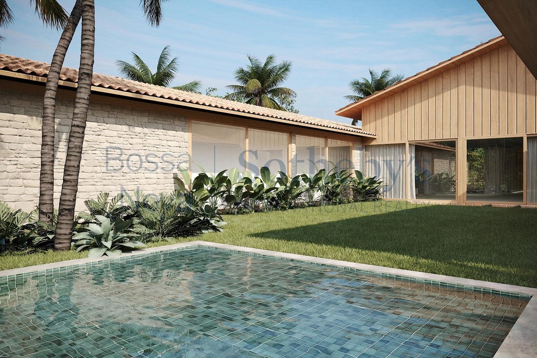 Single Storey House With Contemporary In Monte Mor, State Of São Paulo ...