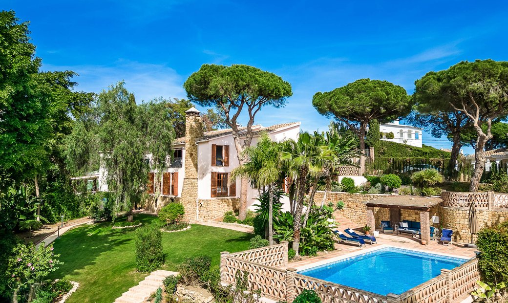Amazing Villa In Elviria Nestled In Luxury Area In Marbella, Andalusia ...