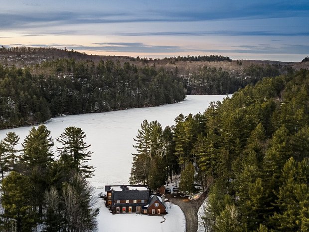 Luxury waterfront houses for sale in Montebello, Quebec, Canada ...