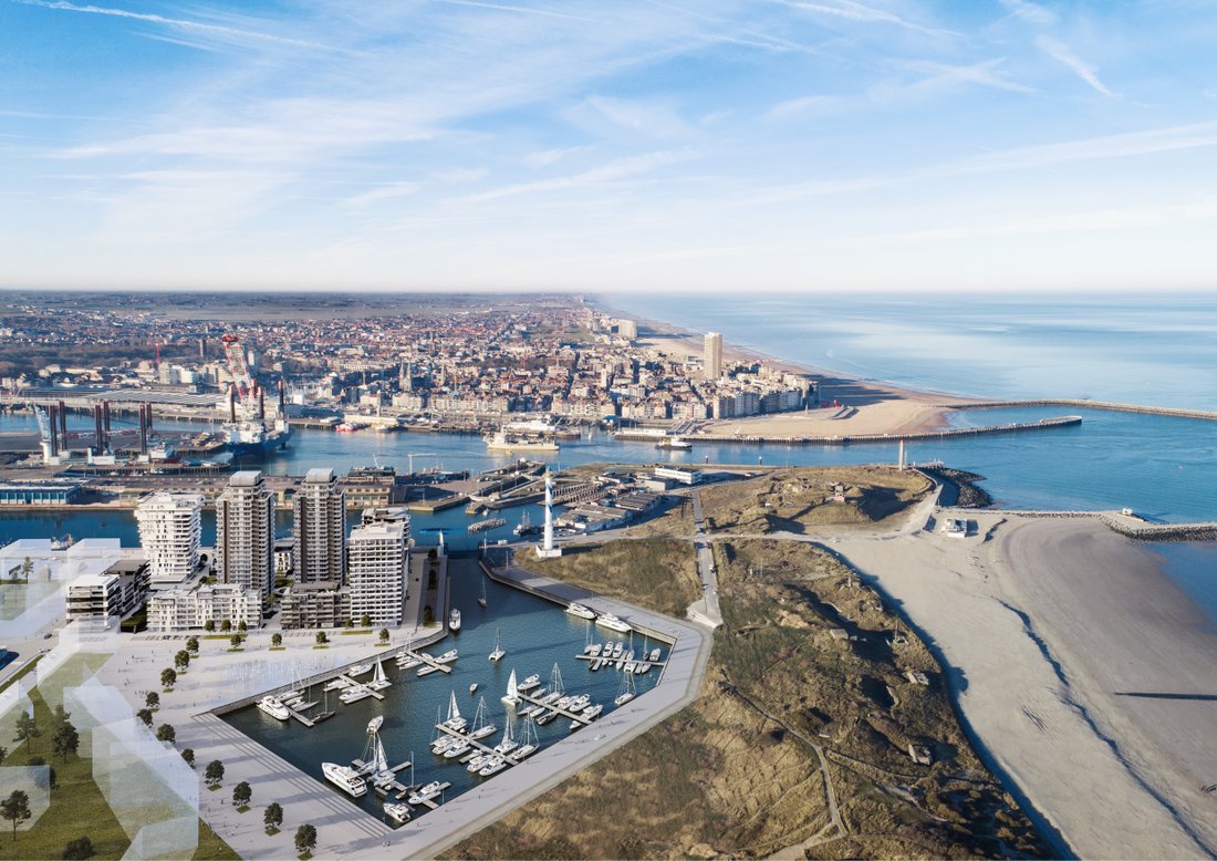 Un Penthouse Unique Dans Un Excellent Dans Ostende, Région Flamande ...