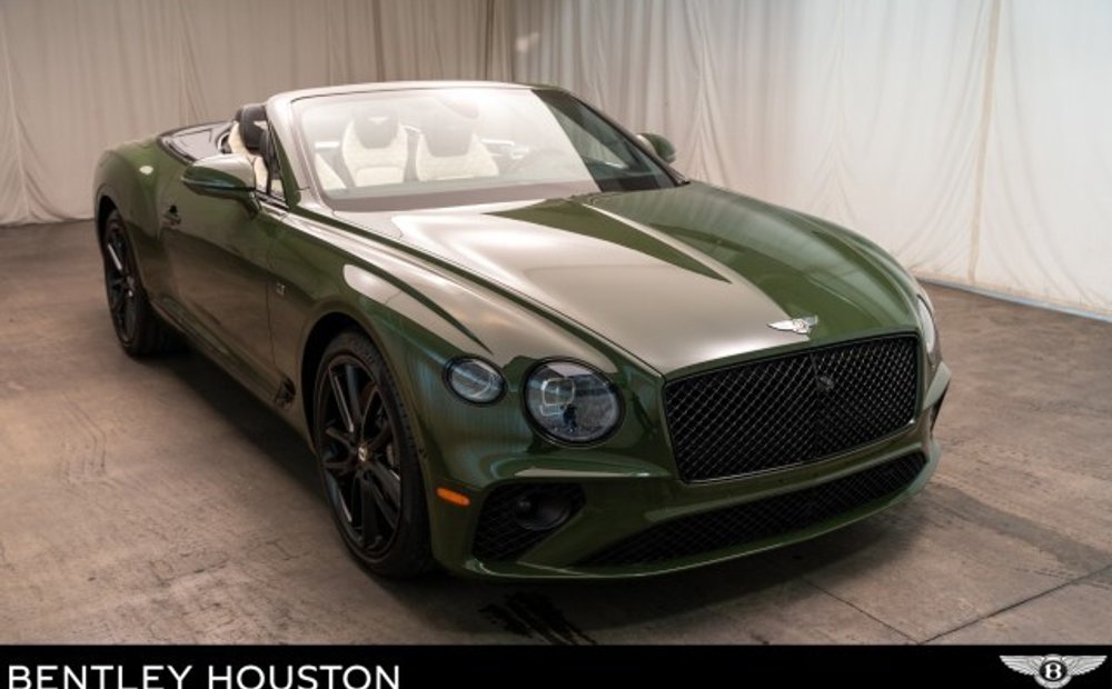 Green Bentley Convertible 2022