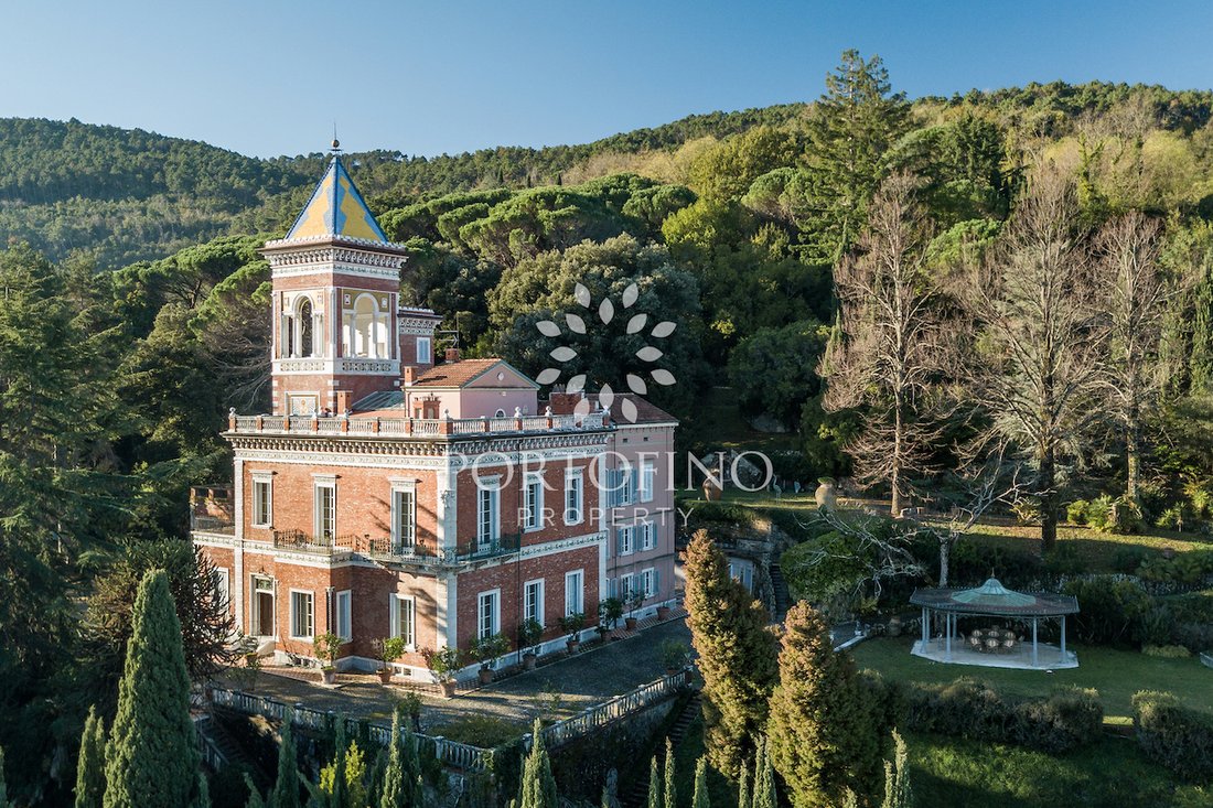 Villa Dell’angelo Between Liguria And In Bocca Di Magra, Liguria, Italy ...