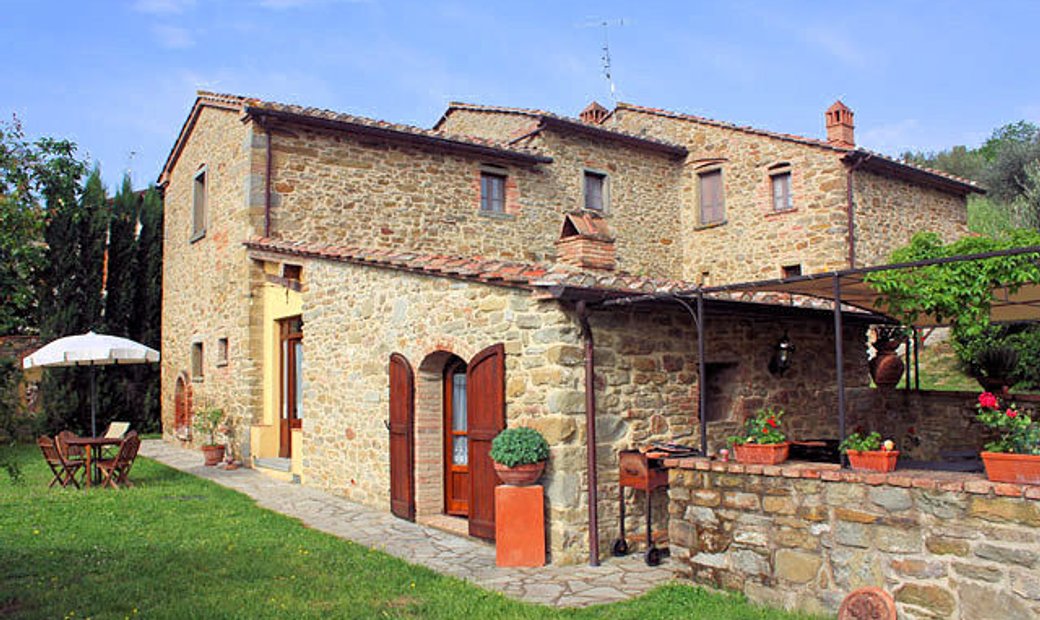 Villa In Stile Rustico Toscano Ristrutturata Con In Cortona, Tuscany ...
