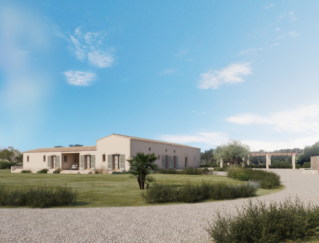 Magnificent Rustic Plot With Basic In Santanyí, Balearic Islands, Spain ...