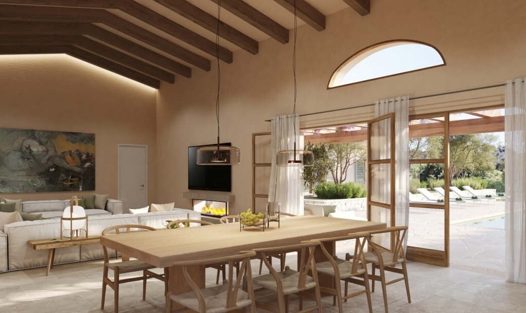 Magnificent Rustic Plot With Basic In Santanyí, Balearic Islands, Spain ...