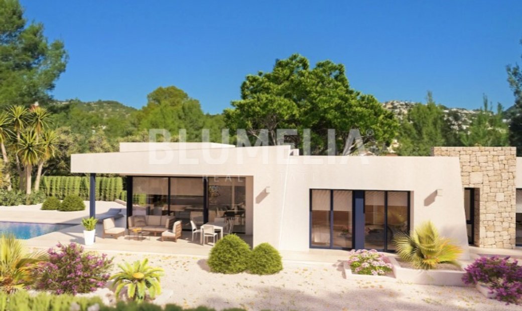Modern 1 Storey Villa For Sale In The In Benissa, Valencian Community ...