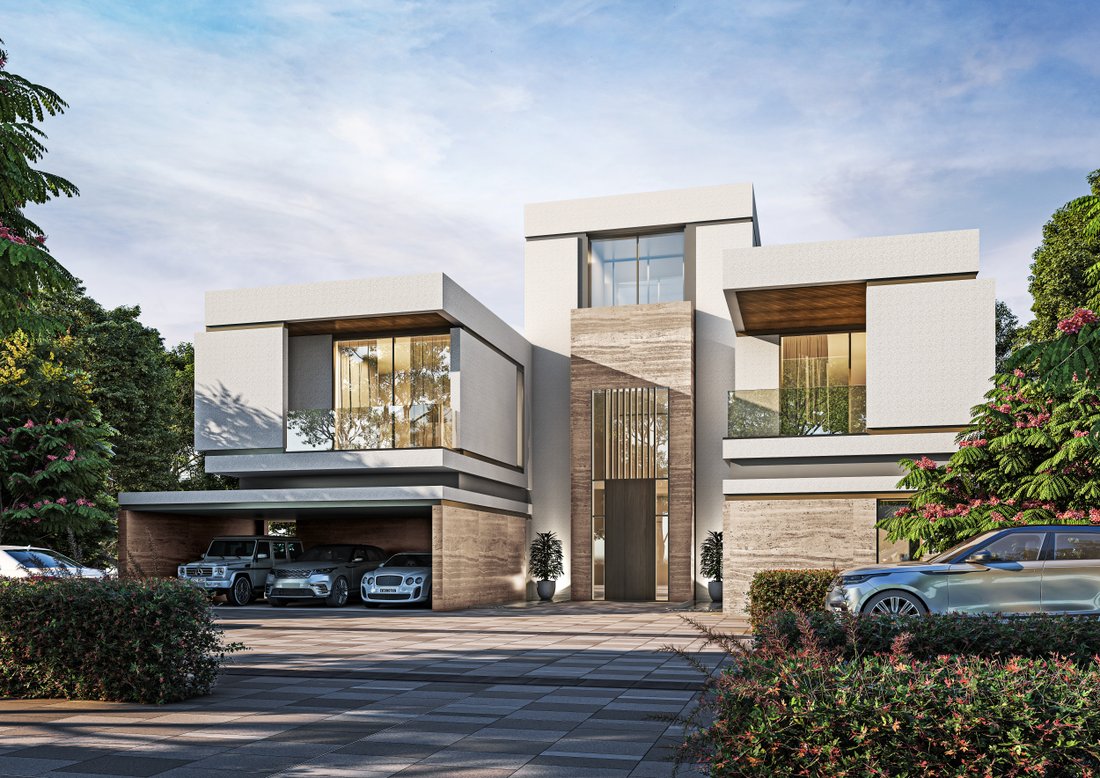 Luxurious Residential Complex Of Villas In Dubai, Dubai, United Arab ...