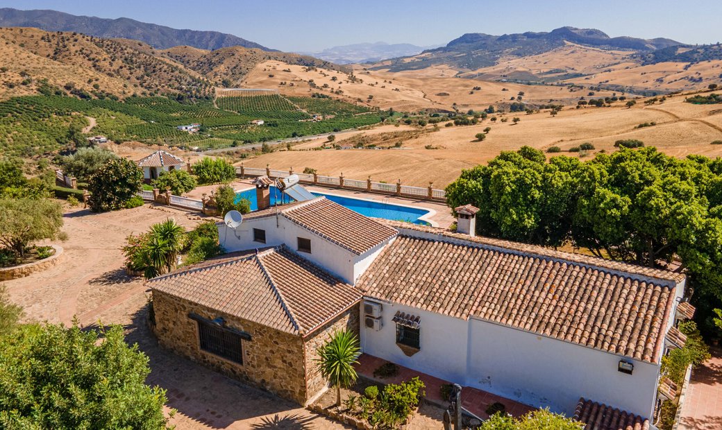 Large Farm With Stables And Spanish Villa In Casarabonela, Andalusia ...