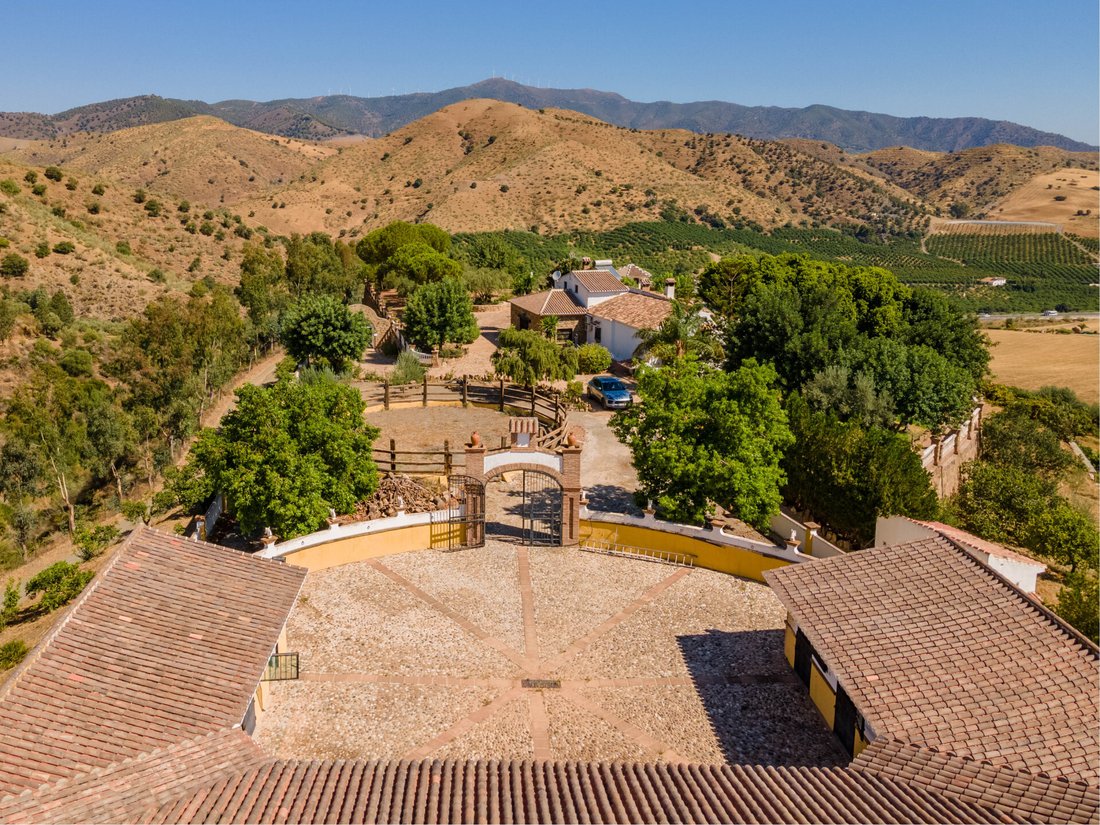 Large Farm With Stables And Spanish Villa In Casarabonela, Andalusia ...