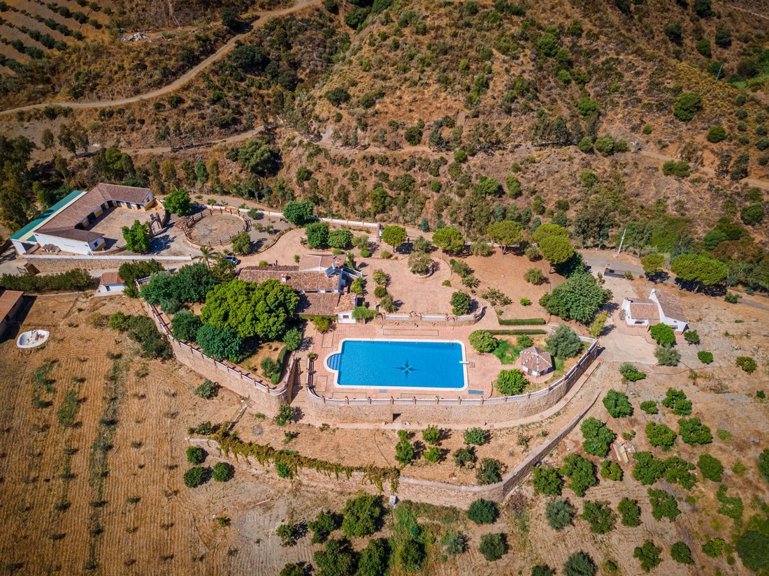 Large Farm With Stables And Spanish Villa In Casarabonela, Andalusia ...