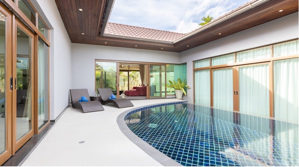 Modern Bali Style Pool Villa In Choeng Thale, Phuket, Thailand For Sale ...