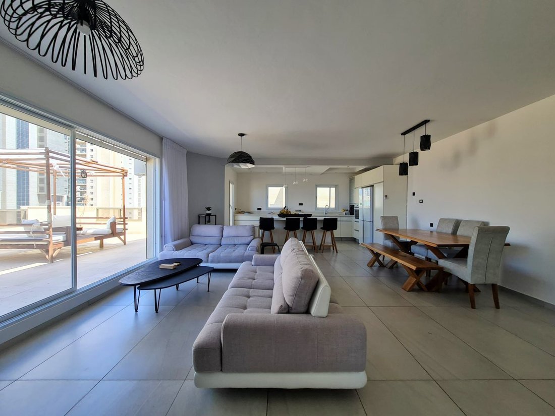 Impressive Penthouse, Full Sea View, In Netanya, Center District ...