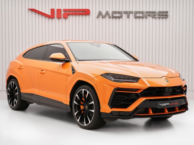 Orange Lamborghini Urus for sale | JamesEdition