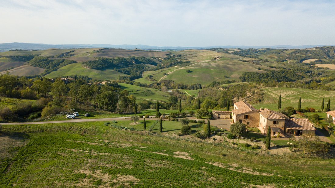 Organic Farm In Breathtaking Countryside In Montalcino, Tuscany, Italy ...
