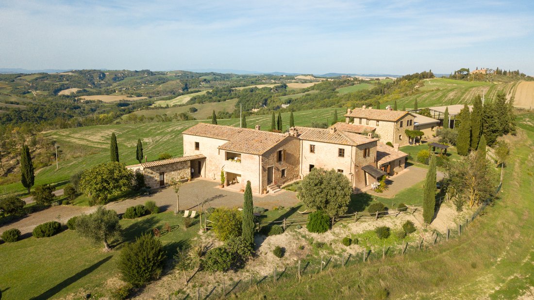 Organic Farm In Breathtaking Countryside In Montalcino, Tuscany, Italy ...