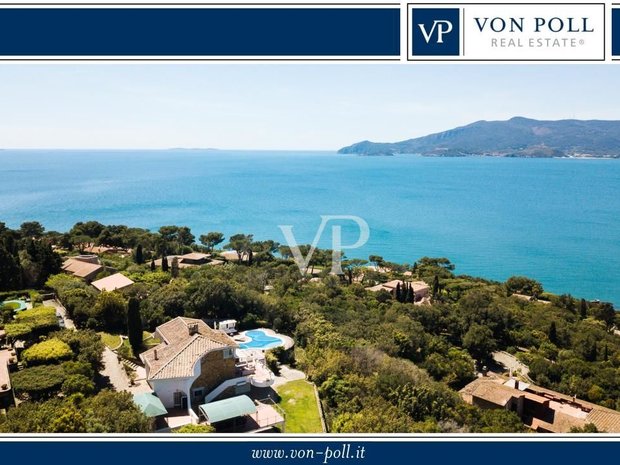 Luxury ocean view villas for sale in Ansedonia, Tuscany, Italy ...